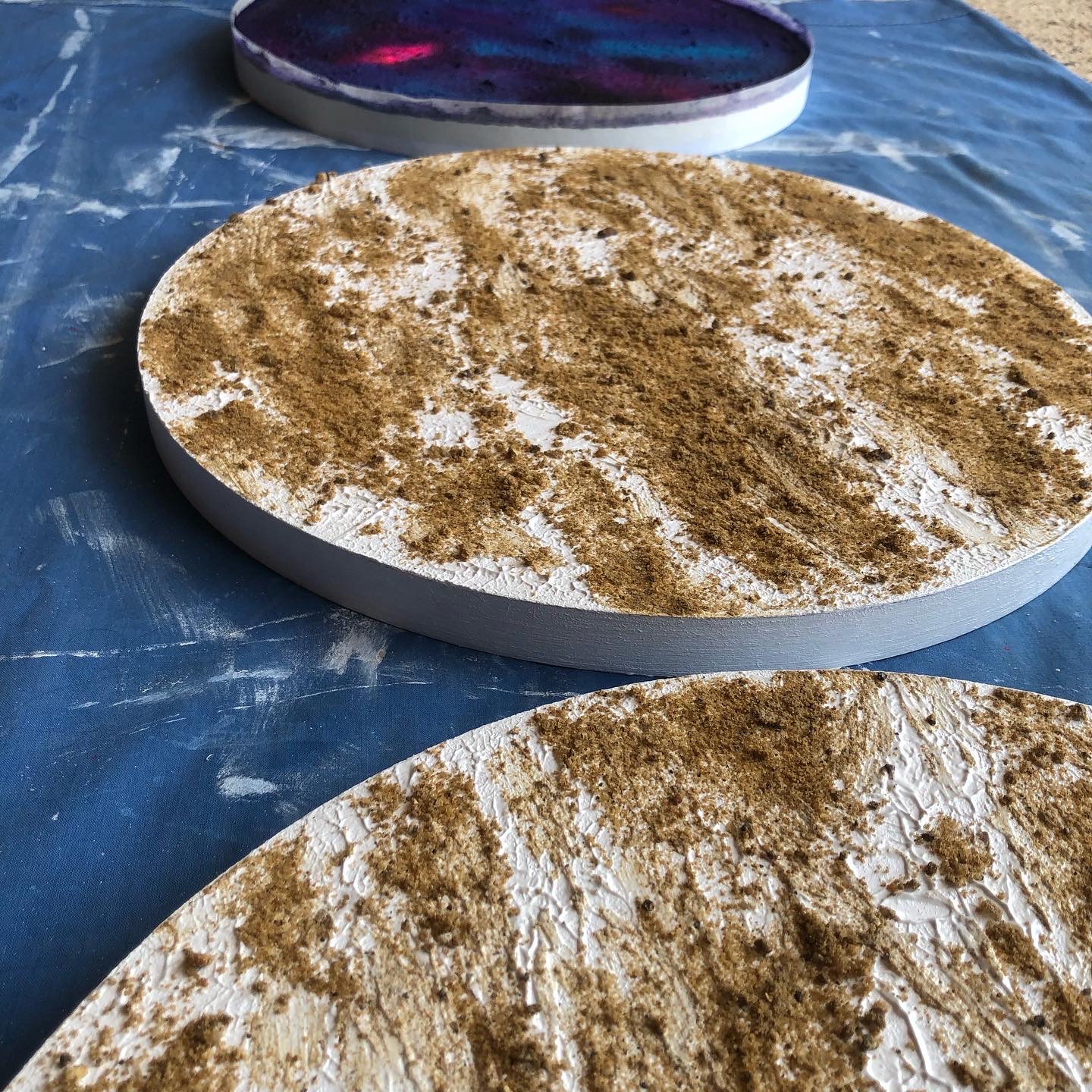 Circular Resin Art Panels – Richard Baker Art